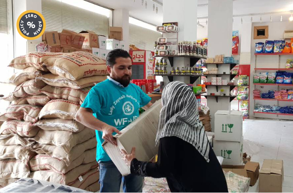 We're delivering Food Packs right now - WF AID