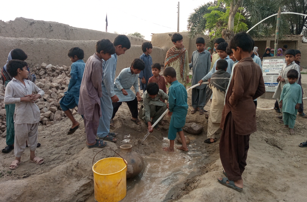 Water Wells for Villages in Pakistan | AAWA - WF AID